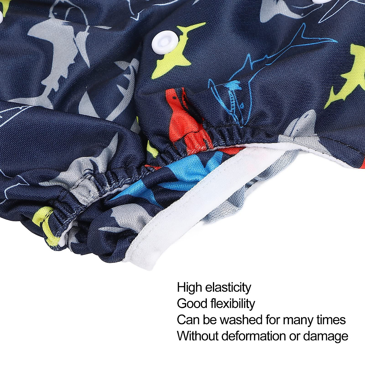 Adult Cloth Diaper,Adult Cloth Diaper Nappy Washable Breathable Incontinence Nappies Underwear for Old Man Incontinence Teen Special Needs