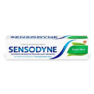 Dual Action Sensodyne Toothpaste Sensitivity & Gum, Mint, 3.4 oz (Pack of 2)