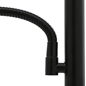 Hampton Bay 71.5 in.Antique Bronze Finish Floor Lamp with attached adjustable reading light