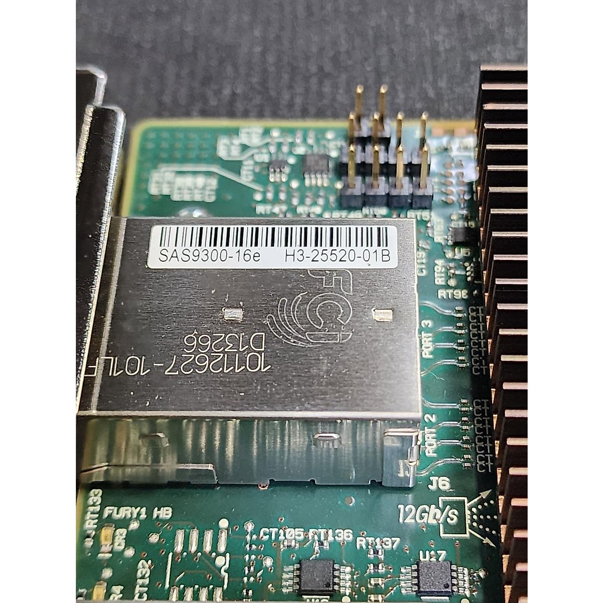 LSI Logic H5-25520-00 LSI Logic Controller Card H5-25520-00 9300-16e Single 16Port 12Gb/s SAS/SATA PCI-Express HBA Brown Box