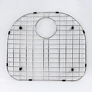 Transolid TSGM24211 Meridian Bottom Sink Grid, 19.09-in L x 16.45-in W x 1-in H, Stainless Steel