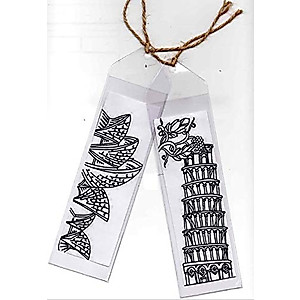 Vinyl Bookmark Sleeves (2 3/16 inches by 7 1/8 inches) by Easy Read Register (100)