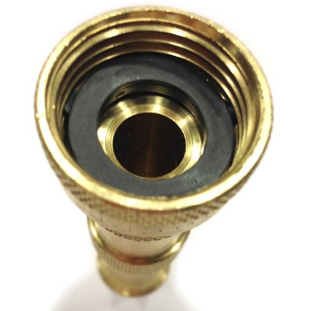 Hose Nozzle High Pressure for Car or Garden - Made in USA - Solid Brass - 2 Nozzle Set - Adjustable Water Sprayer from Spray to Jet - Heavy Duty - Fits Standard Hoses - with Gardening Secret E-Book