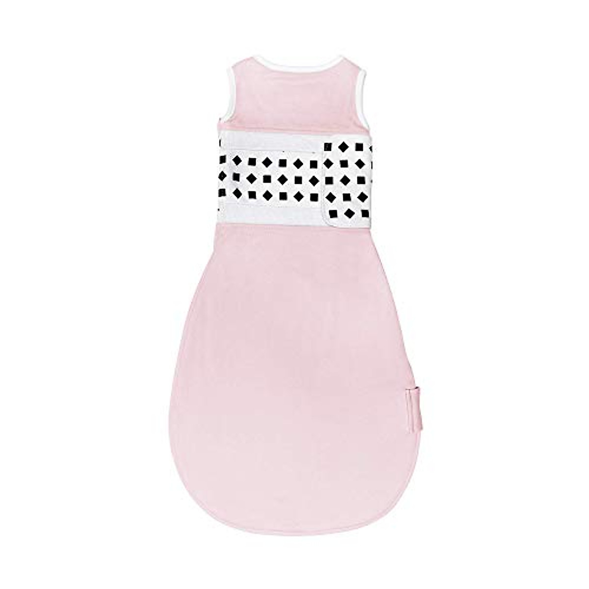Nanit Breathing Wear Sleeping Bag – 100% Cotton Baby Sleep Sack - Works Pro Baby Monitor to Track Breathing Motion Sensor-Free, Real-Time Alerts, Size Large, 12-24 Months, Blush Pink