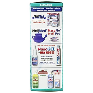 Neilmed Sinufrin Plus Decongestant Moisturizing Gel, .5 Fluid Ounce(Packaging May Vary)