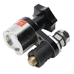 Liyeeo Grounding Magnet Connector, On Off Adjustable Strong Magnetism Switchable Magnetic Ground Clamp for Welder for Power Tools(default)