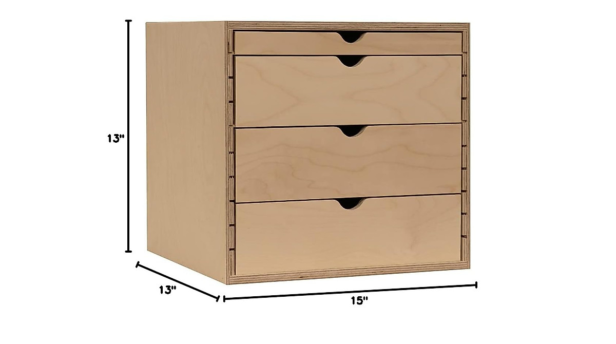 Stamp-n-Storage Drawer Cabinet for IKEA Kallax – Elegant Craft Storage