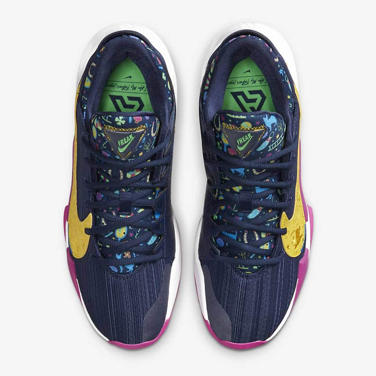 Nike Men's Shoes Zoom Freak 2 Midnight Navy DB4689-400 (Numeric_11)