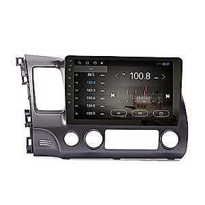 Android 10 Autoradio Car Navigation Stereo Multimedia Player GPS Radio 2.5D Touch Screen forHonda Civic 2004-2011 Quad Core 1GB Ram 16GB ROM