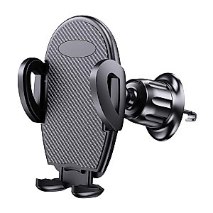 AUCELI Car Phone Holder for Air Vent, Universal Hands-Free Car Cell Phone Mount, Big Phones & Thick Case Friendly, Auto Phone Clamp Cradle for iPhone 14 13 12 Pro Max and More Smartphones