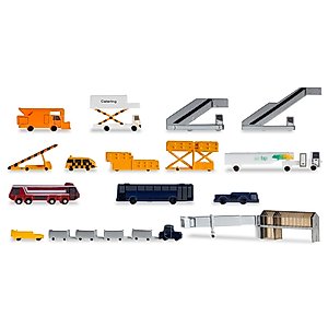 Herpa Daron Ground Equipment Building Kit (19-Piece)
