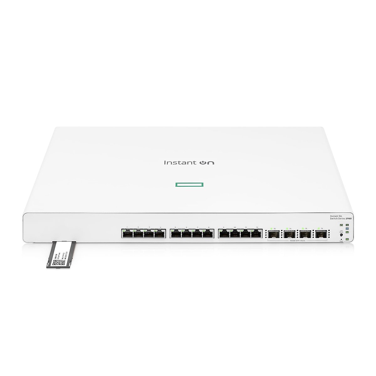 Aruba Instant On 1960 12-Port 10Gb Aggregator Smart Switch - 12x10GBase-T | 4X SFP+ (JL805A#ABB)