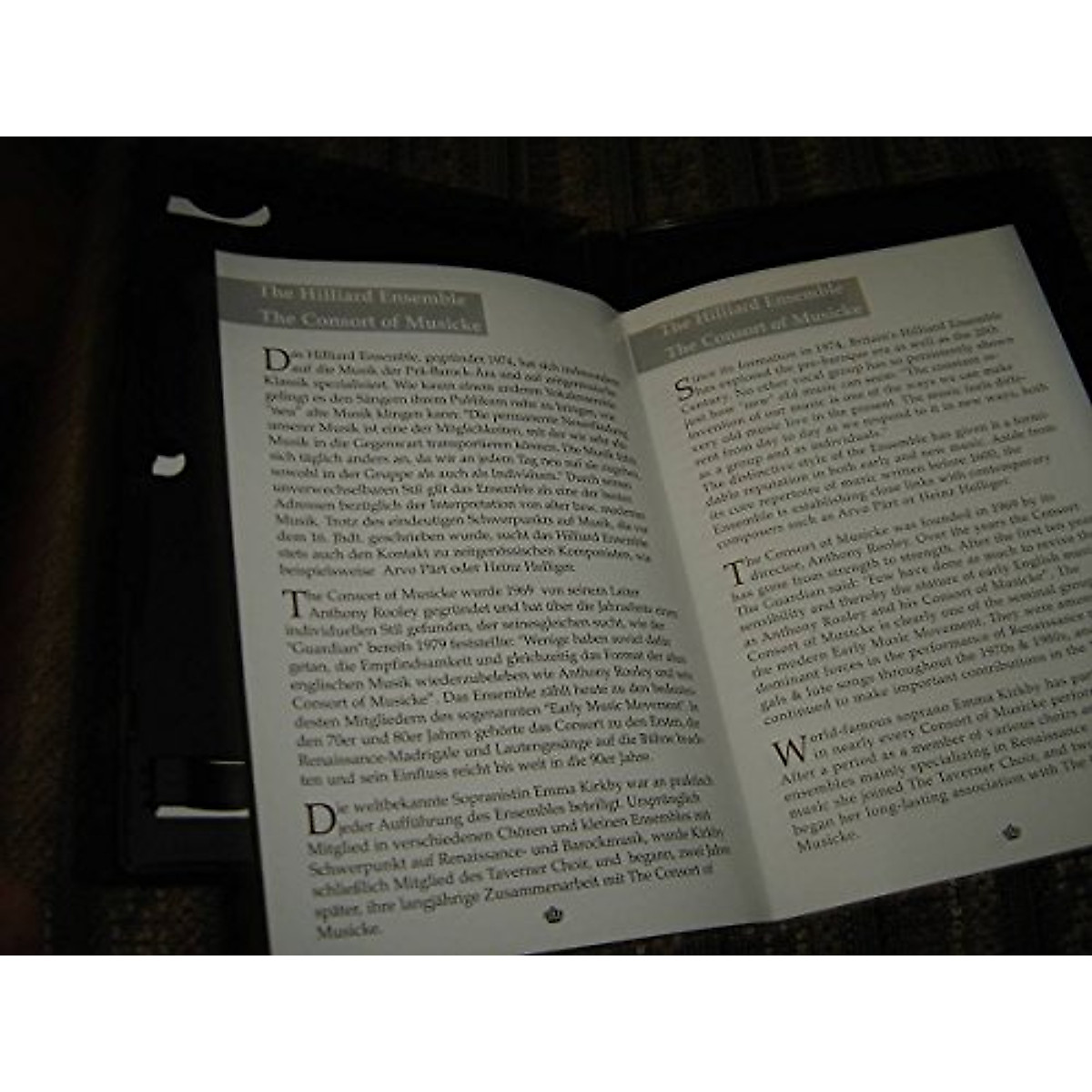 Di Lasso - Ockeghem / Lagrime di San Pietro / Missa pro defunctis / The Hiliard Ensemble / The Consort of Musicke / Renaissance and Baroque on the Pan Flute / Silverline Classics [DVD Region 0]