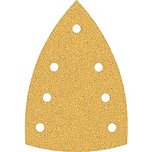 Bosch Professional 10x Expert C470 Sandpaper (for Hardwood, Paint on Wood, 100x150 mm, Grit 60, Accessories Multi Sander)