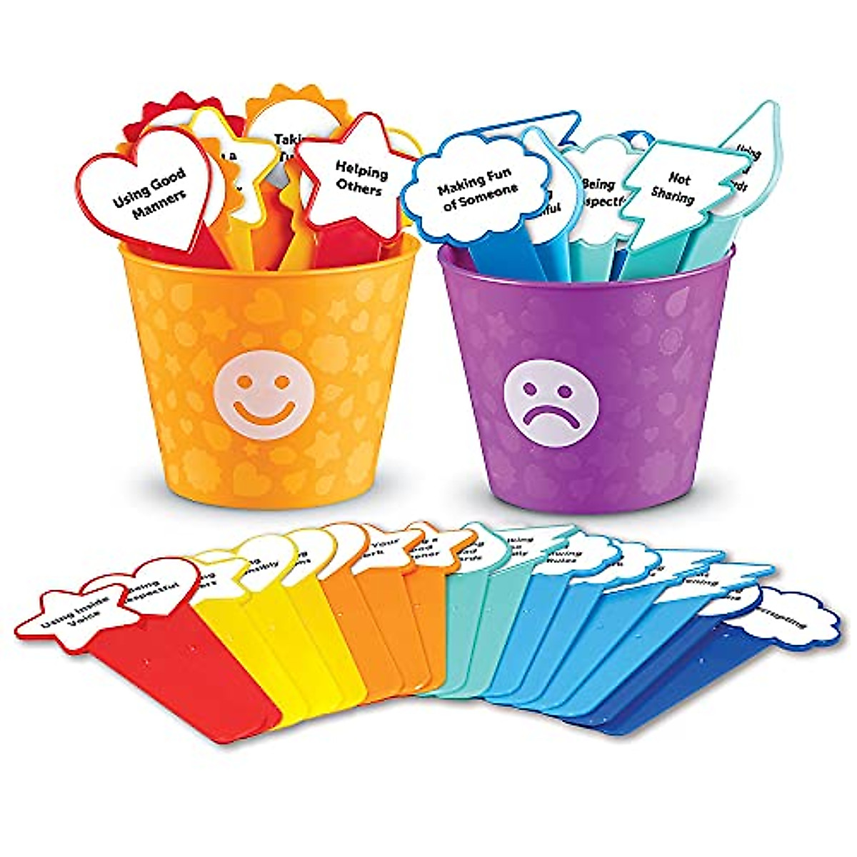 Learning Resources Good Behaviour Buckets, Social Emotional Toy, Preschool Toy, Ages 3+, Multi