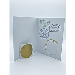 You're Jetting Off To Passport Travel Card Scratch To Reveal Your Personal Message Surprise Gift