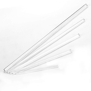 Young4us Glass Stirring Rod - 12" 10" 8" 6" 4" Long, 5 MM Diameter - 5 Pack