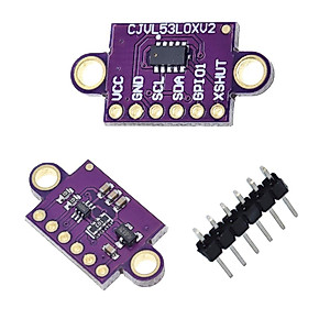 Onyehn 3pcs VL53L0X Time-of-Flight (ToF) Laser Ranging Sensor Breakout 940nm GY-VL53L0XV2 Laser Distance Module I2C IIC