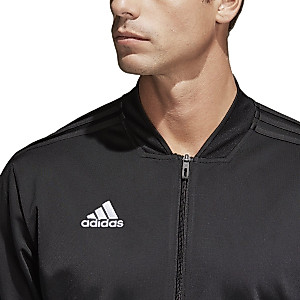 adidas Men's Condivo 18 Polyester Jacket Black/White Small