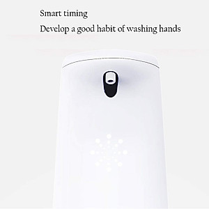 TGRTY Soap Dispenser Liquid Dispenser Induction Foam Dispenser Foam Dispenser Liquid Distributor Liquid Foam Dispenser Lotion Dispenser (Color : White)