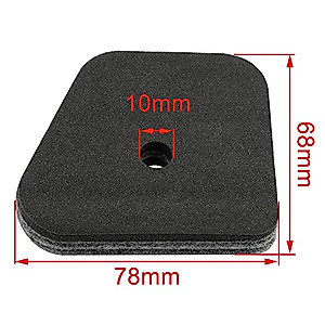 Harbot C1Q-S174 FS90R Carburetor for Stihl FS110R FS130R FS100 KM130R FS130 FS90 KM90R KM90 FS100RX FS110 KM110R HT100 HT101 Trimmer Weed Eater with Tune Up Kit