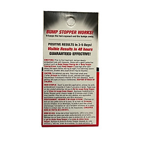 high time Bump Stopper 2 Double Strength Razor Bump Treatment | Formulated to Relieve Razor Burn | Eliminates Ingrown Hairs | Aftershave for Men - 0.5 OZ