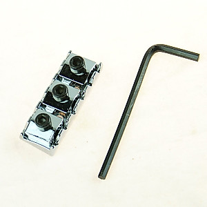 general Guitar Locking Nut Fits most common Electric Guitar 1-10/16 41.5mm,Chrome