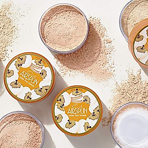 Coty Airspun Loose Face Powder 2.3 Ounce Honey Beige Light Peach Tone Loose Face Powder, for Setting or Foundation, Lightweight, Long Lasting, Pack of 1