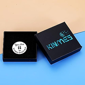 Back To School Gifts for Kids Teen Boys Girls, Inspirational Off To Collge First Day of School Gifts for Son Daughter, Brave Worry Anxiety Rainbow Brave Gift, Christmas Stocking Stuffer Birthday Gifts