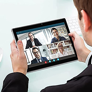 Tablet, Android 11 Tablet, HAOVM MediaPad S30 10.1 inch Android Tablet, Quad-Core 1.6GHz Processor, 1920x1200 IPS FHD Display, 3GB RAM, 512GB Expandable, 13MP Camera, 5.0 WiFi, 6000mAh Battery, Type-C