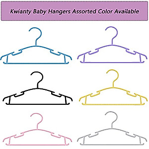 Kid Hangers 100Pack Baby Hanger for Closet Baby Clothes Hangers Small Childrens Hangers Infant Hangers Nursery Hangers