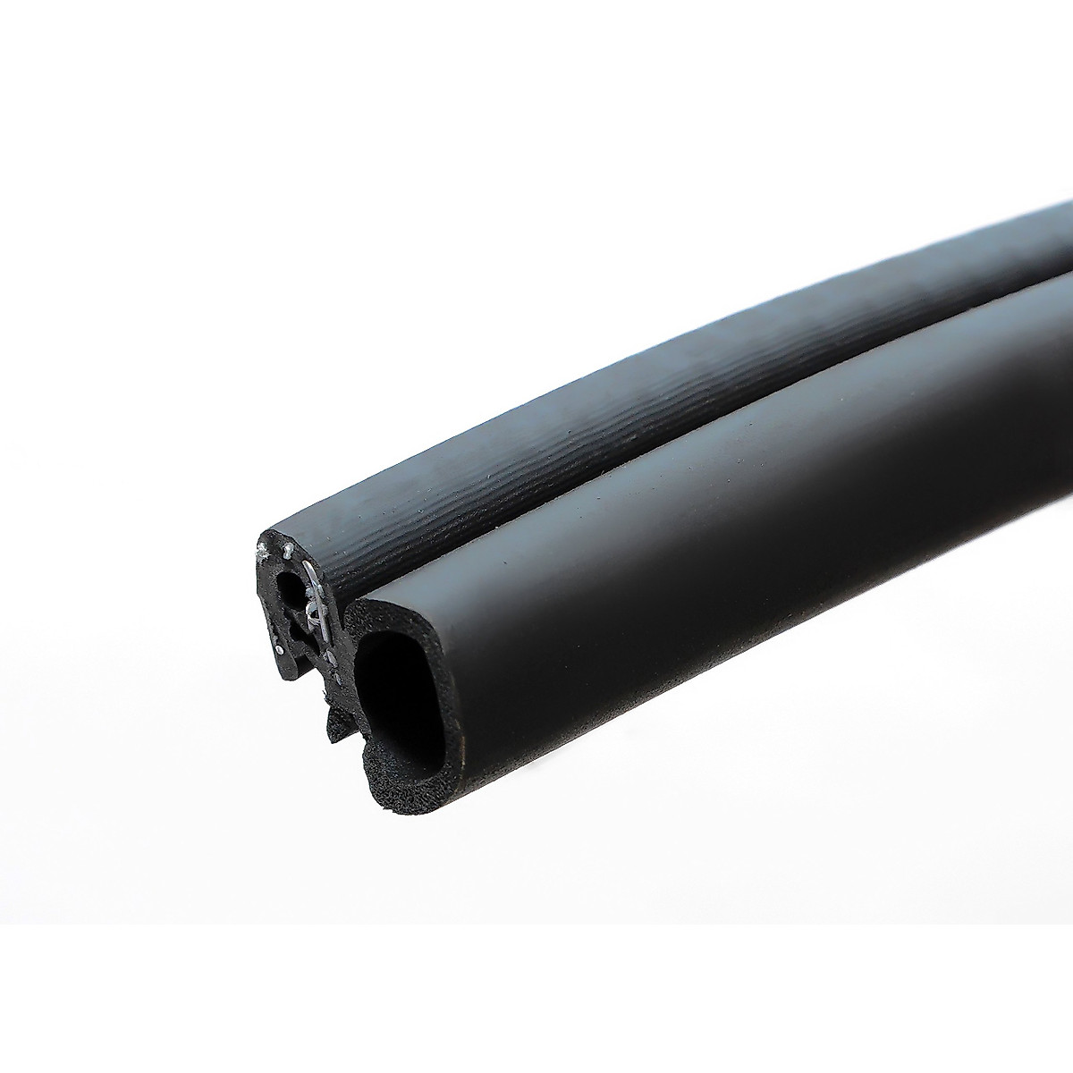 Trim Door Rubber Seal Large Bulb 0.70" Bulb Diameter X 0.039"-0.23" Grip Range X 0.55" U Height (15 Feet)