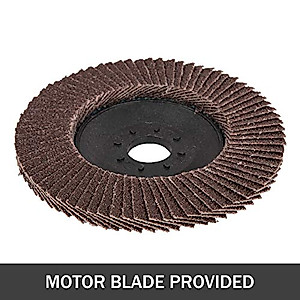 Happybuy 14 inches Yellow Lawn Mower Blade Sharpener Grinder Motor NOT Included Garden Blade Sharpener Adjustable Ring Rust 30°Angle