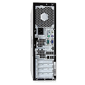 HP Elite 8200 Small Form Factor Premium Flagship High Performance Business Desktop (Intel Quad-Core i5-2400 Up To 3.1 GHz, 16GB RAM, 2TB HDD, DVD, Windows 10 Professional) (Renewed)