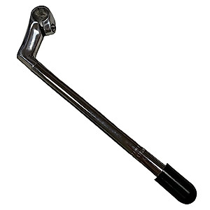 SM SunniMix Lightweight Bicycle Quill Stem Aluminum Alloy Handle Bar 1inch Bike Gooseneck Clamp Stem Riser 25.4mm/22.2mmx300mm Sports Mountain Cycling Parts, Steel 25.4x22.2×300