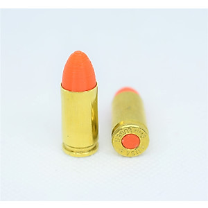 3D Print Nation 9mm Brass Snap Caps Dummy Rounds (20 - Pack) 9x19 9mm Luger