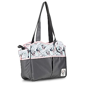 Disney Baby Girl Multi Piece Tote, Minnie-Watercolor