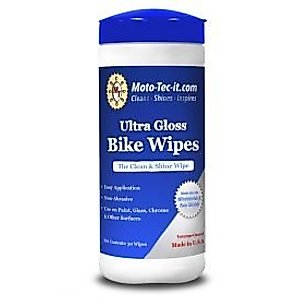 Moto-Tec-it.com Ultra Gloss Bike Wipes