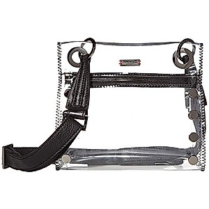 Hammitt Tony Small Clear Clear Black/Gunmetal One Size