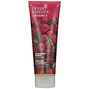 Desert Essence Organics Shampoo for Shine Enhancing, Red Raspberry 8 oz.