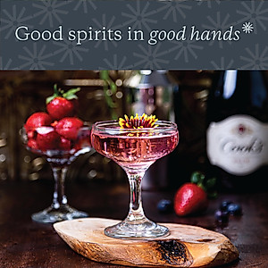 Vikko Cocktail Glasses Coupe Glass, Set of 6 Small Champagne Coupe Glasses, 5.2 Ounce Manhattan Glasses For Cocktails, Classic Martini Glasses, Vintage Coupe Cocktail Glass