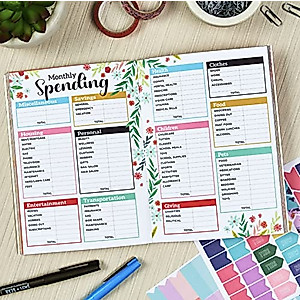Pen+Gear 5.5" x 7.5" Budget Planner, 80 Pages