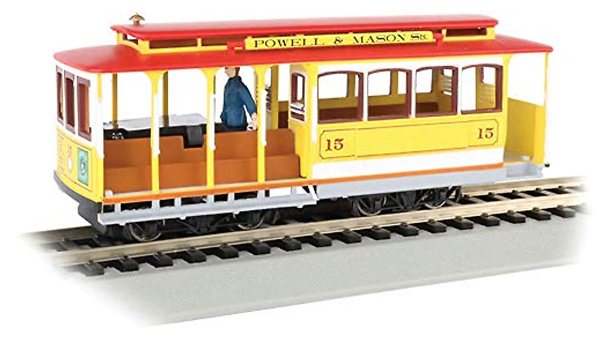 Cable Car with Grip Man - HO Scale Bachmann Trains