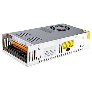 BMOUO 12V 30A DC Universal Regulated Switching Power Supply 360W for CCTV, Radio, Computer Project, LED Strip Lights, 3D Printer