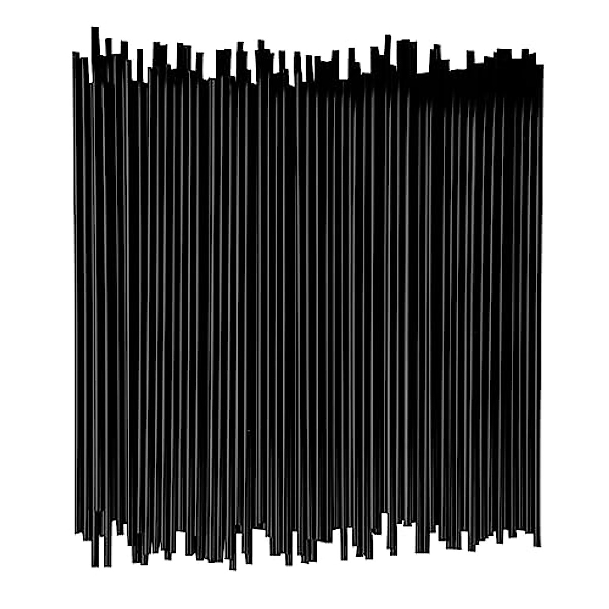 Restaurantware Restpresso 7 Inch Cocktail Stirrers 500 Disposable Coffee Stirring Rods - Premium Odorless Black Plastic Stirrers For Coffee For Hot And Cold Drinks For Bars Or Offices