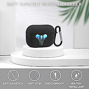 Video Gmae Compatible with AirPods Pro Case Cover Full Protective Shockproof Keychain Headphone Skin Accessories for Men Women Wireless Charging