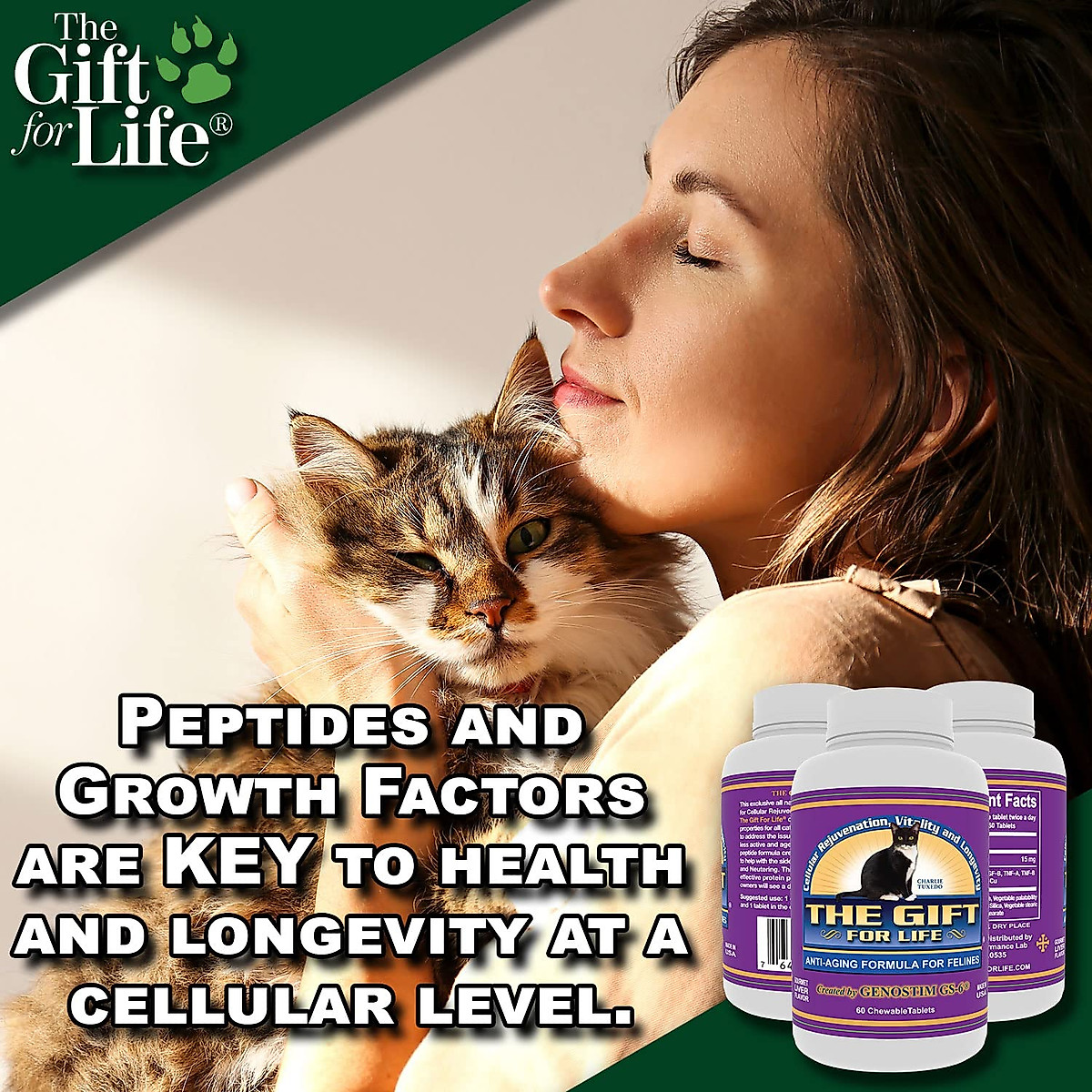 The Gift for Life Feline: Prrr-fect Wellness - Your Pet's Fountain of Youth!