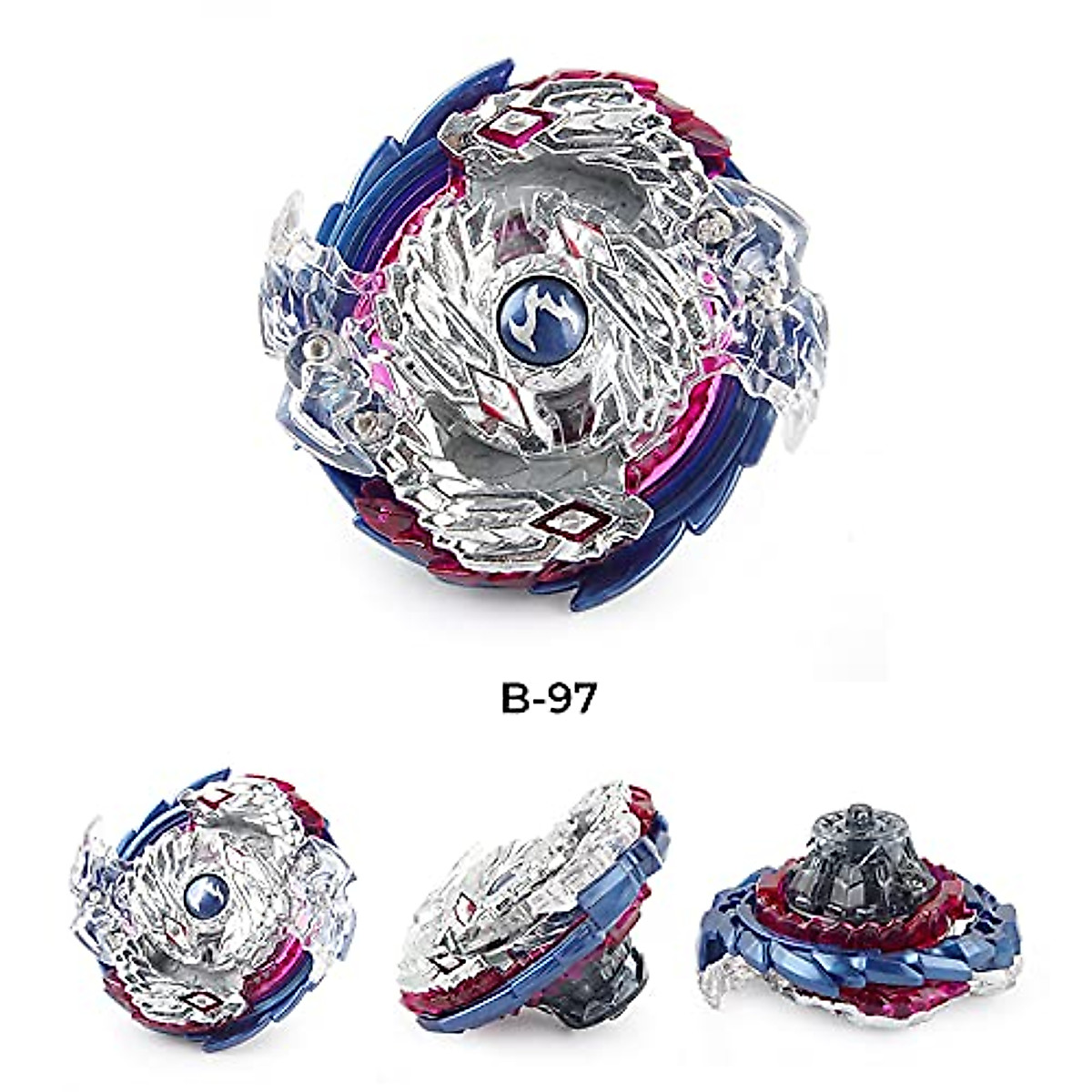 Battle Burst Tops 4 Pieces Pack, Battle Top Burst High Performance Set, Birthday Party School Gift for Kids