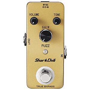 SharkChili Fuzz Single Effect True Bypass For Electric Guitar Overdrive (without power supply)