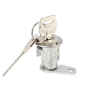 X AUTOHAUX Pair Door Lock Cylinder with 2 Keys for Ford for Ranger 1983-1992